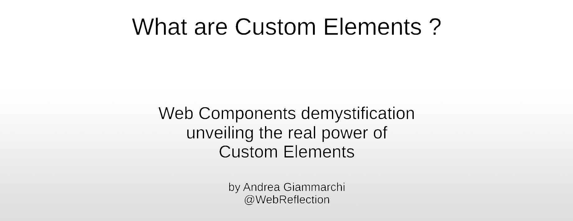 webcomponents.org - Discuss & share web components